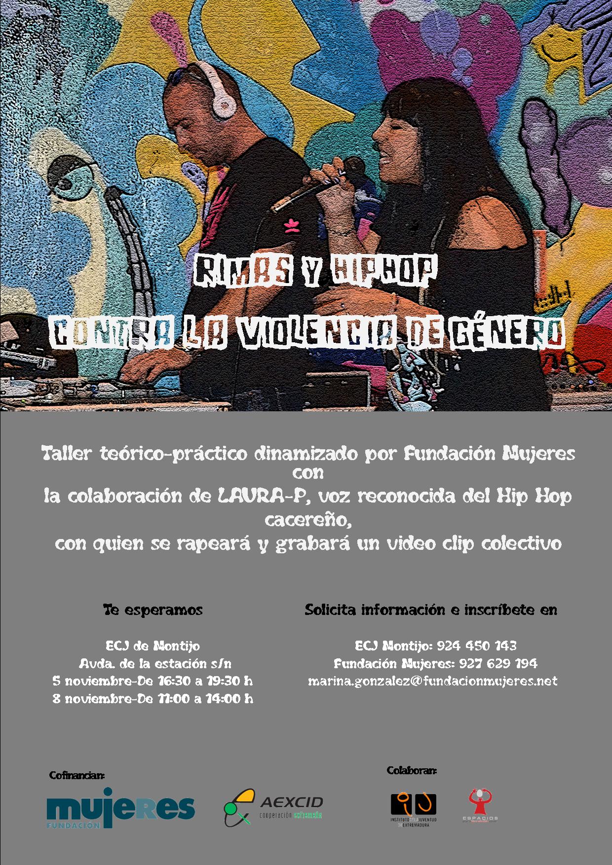 Tercera edición del Taller Rimas y Hip Hop conta la violencia de género ...