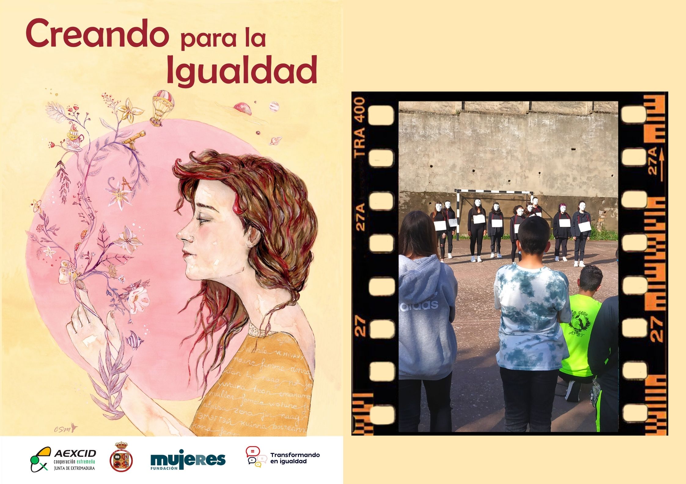 El alumnado del El I.E.S El Brocense crea cuatro piezas artísticas ...